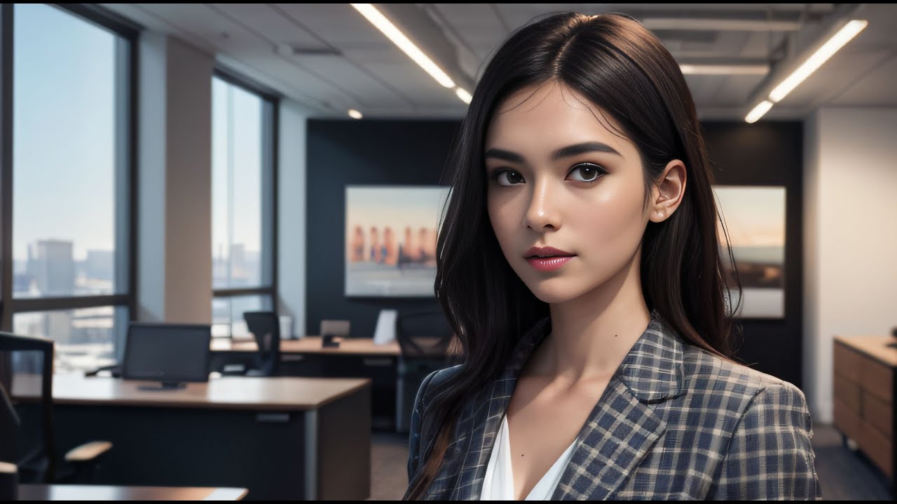 Office Lady / AI LOOKBOOK #AI GIRLS - YouTube