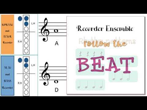 Second Note - Recorder Ensemble Play Along: Soprano, Alto, Tenor, Bass ...