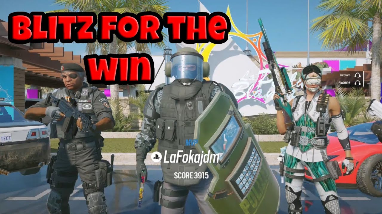 Blitz for the Win in R6 - YouTube