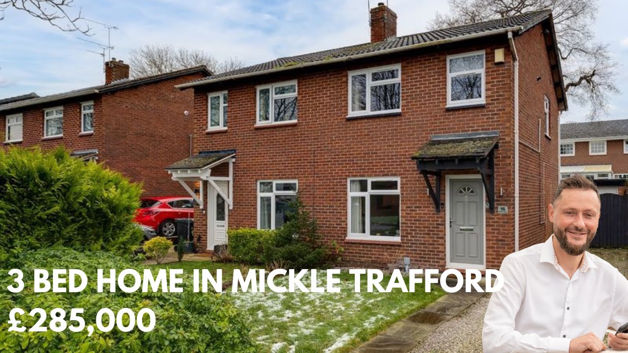 Wells Close, Mickle Trafford £280,000 - YouTube