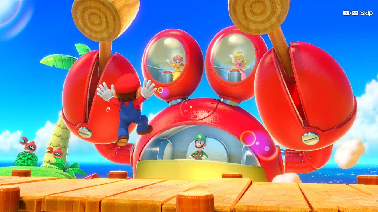 Super Mario Party - Smash and Crab - YouTube