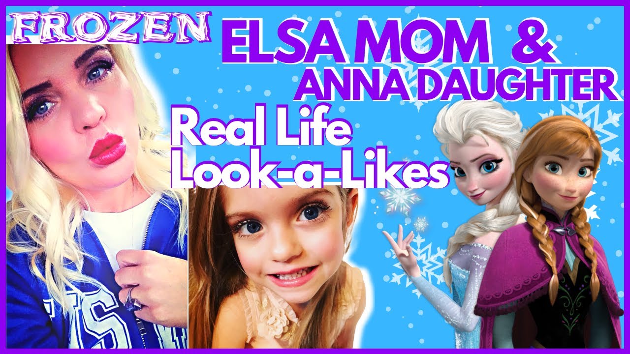 My Mom Became FROZEN ELSA in Real Life | FROZEN ELSA Mom & ANNA ...