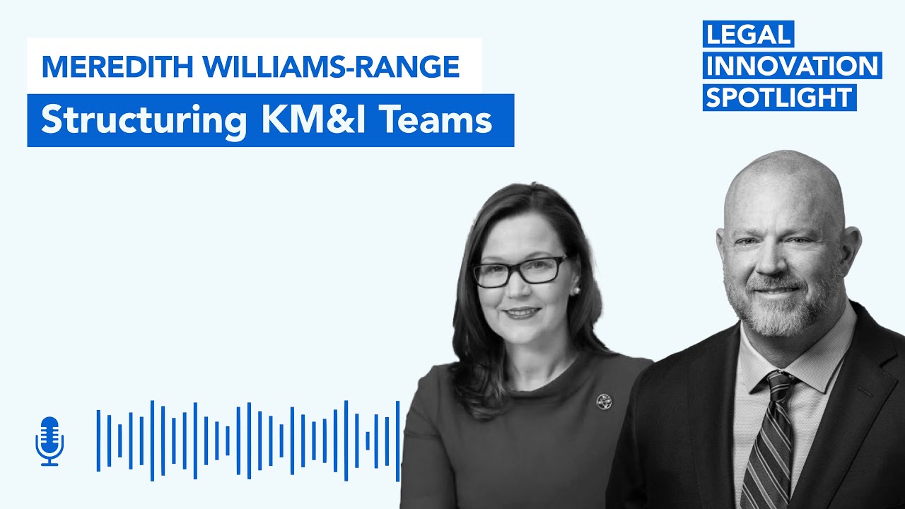 Episode 09: Structuring KM&I Teams with Meredith Williams-Range - YouTube