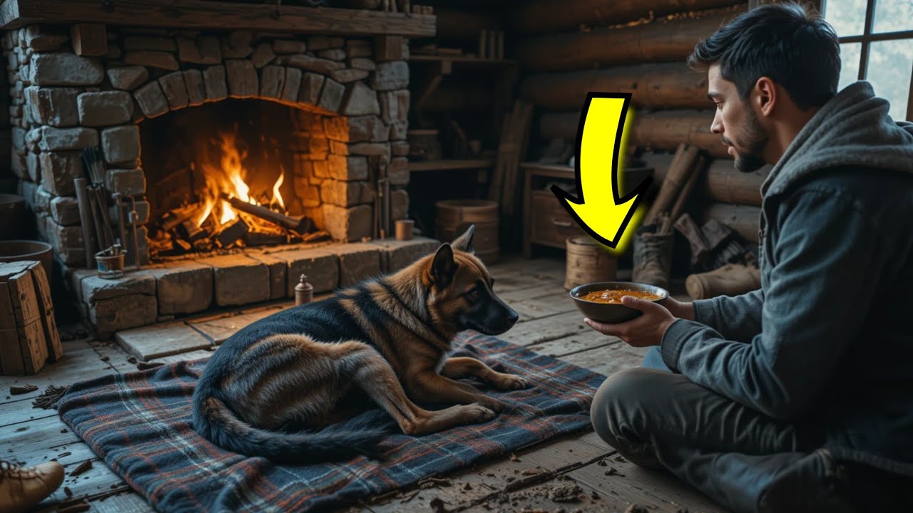 Abandoned and Crying in the Forest, This German Shepherd Puppy Finally ...