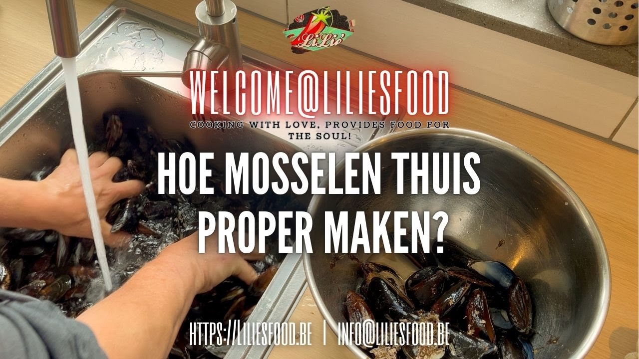 Hoe kan je Mosselen thuis makkelijk proper maken? - Kooktip van ...