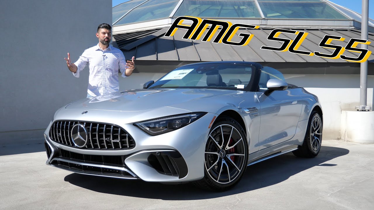 Mercedes AMG SL55 Review | The Legend Is Reborn - YouTube