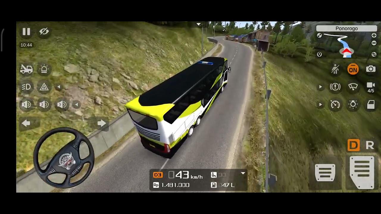 Hilly Bus Simulator Heavy Bus :Bus Simulator Indonesia - YouTube