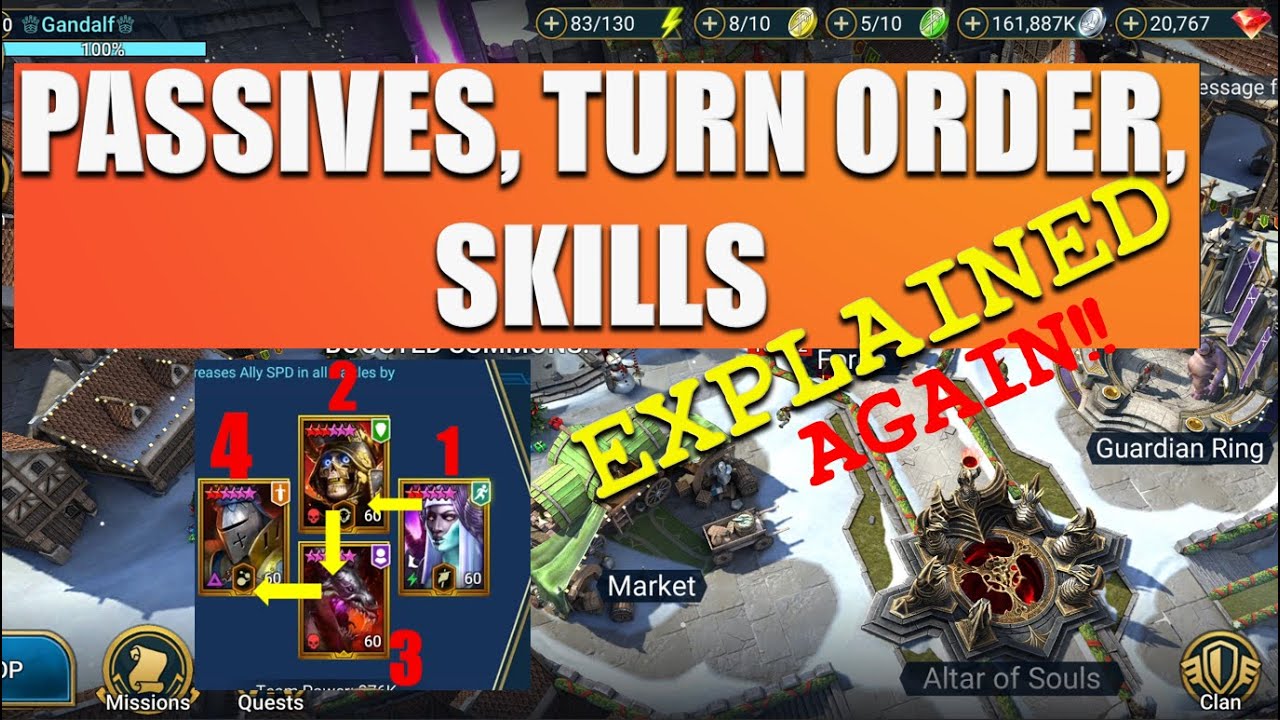 Explaining Passives, Turn Order, and Skills | Raid: Shadow Legends ...
