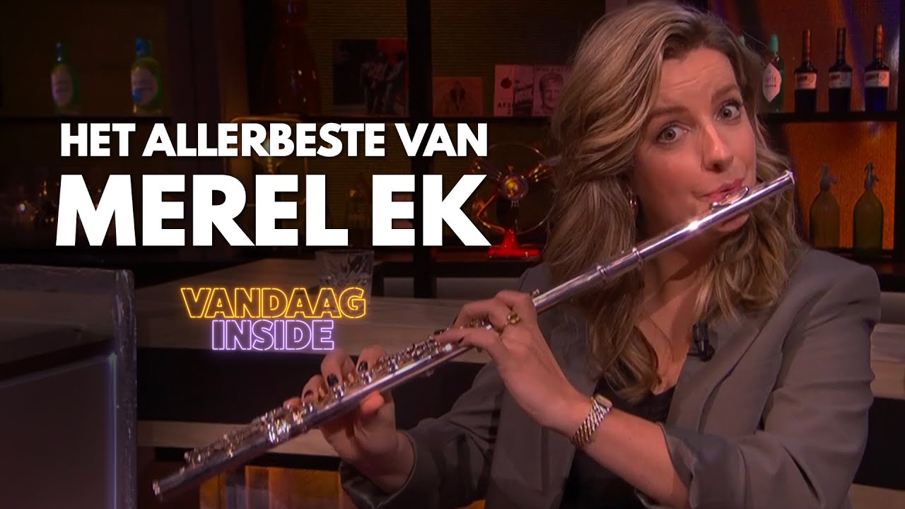 Compilatie: het allerbeste van Merel Ek bij Vandaag Inside! | VANDAAG INSIDE - YouTube