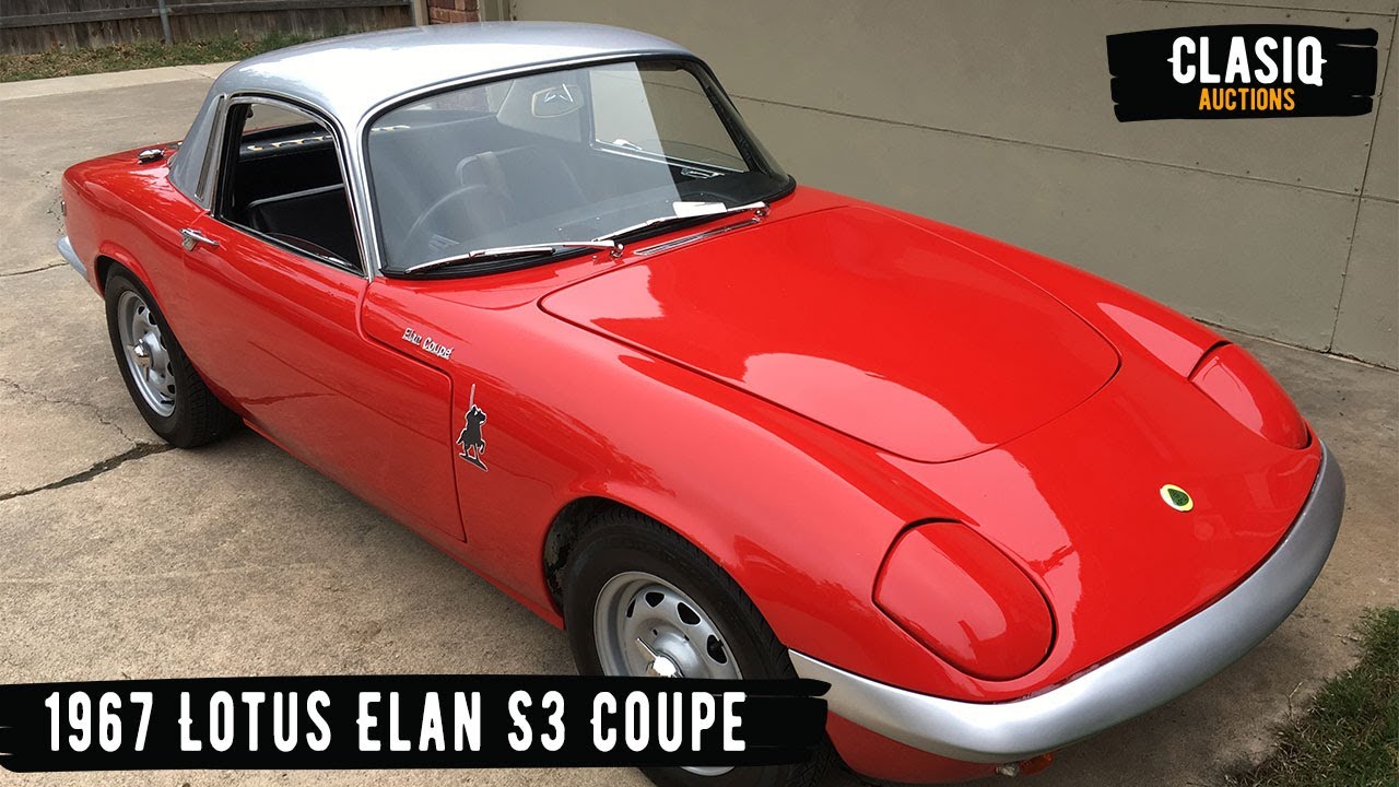 1967 Lotus Elan S3 Drive-by - YouTube