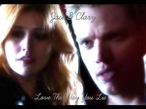 Jace And Clary ~ Love The Way You Lie - YouTube