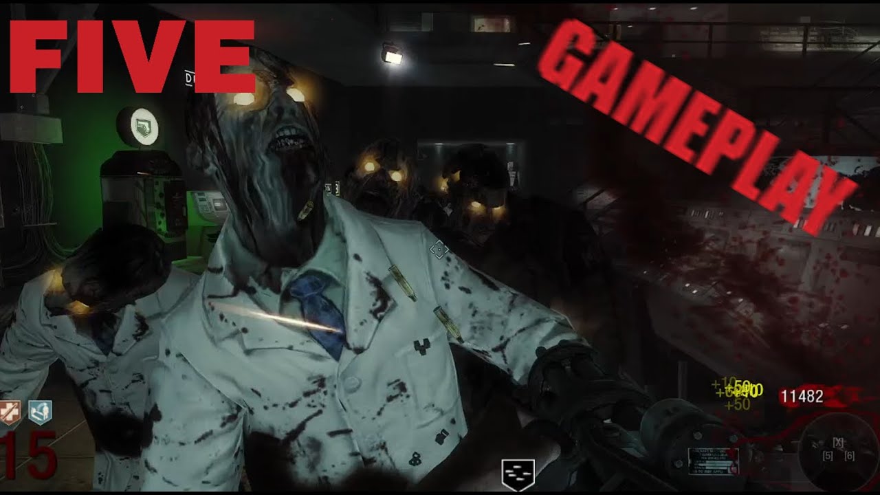 Call Of Duty Zombies FIVE gameplay👍 (ep.2) - YouTube