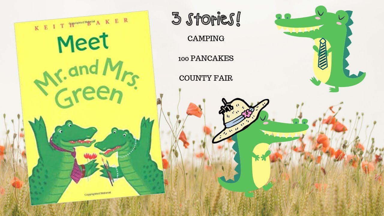 MEET MR. AND MRS. GREEN | Kids Books Read Aloud - YouTube