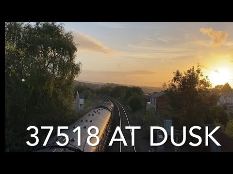Heritage Diesel Locomotive 37518 Castleton to Carnfourth Empty Stock Move 08/10/25