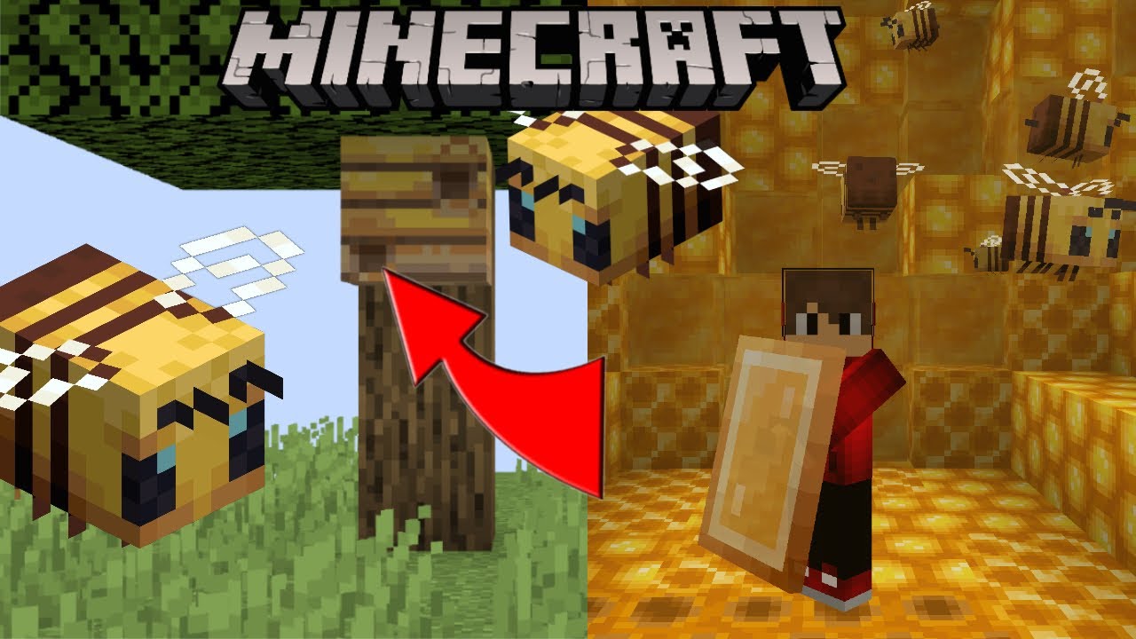 🐝THE BUMBLE ZONE MOD - ENTRAMOS a la COLMENA DE ABEJAS 🍯 - Minecraft 1. ...