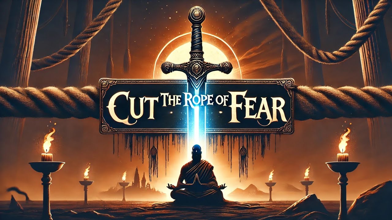 Cut the Rope of Fear #monk #biksu #buddhamonk #bikshu - YouTube