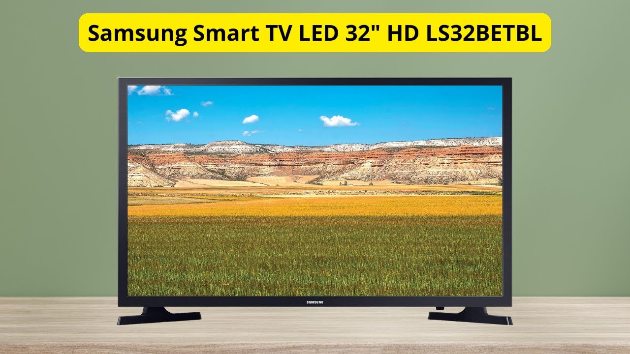 Samsung Smart TV LED 32" HD LS32BETBL é Boa? Vale a Pena? - YouTube