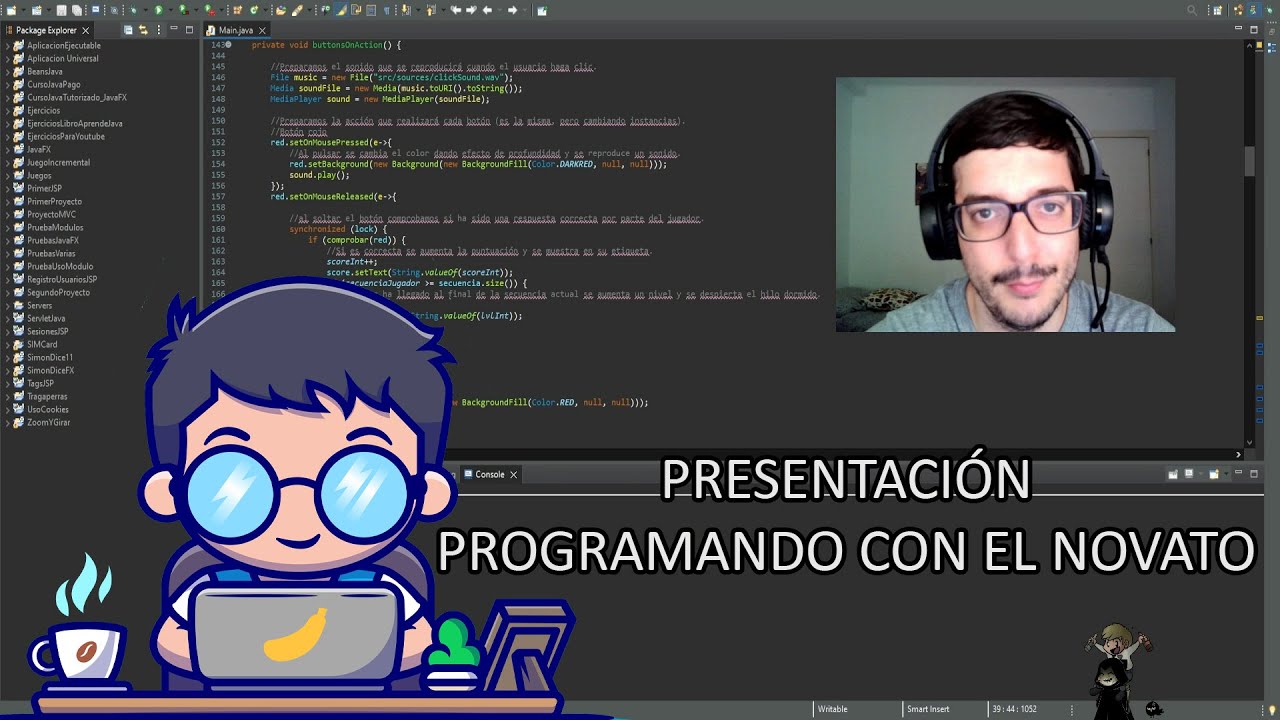 Presentación Programando con el NOVATO - YouTube