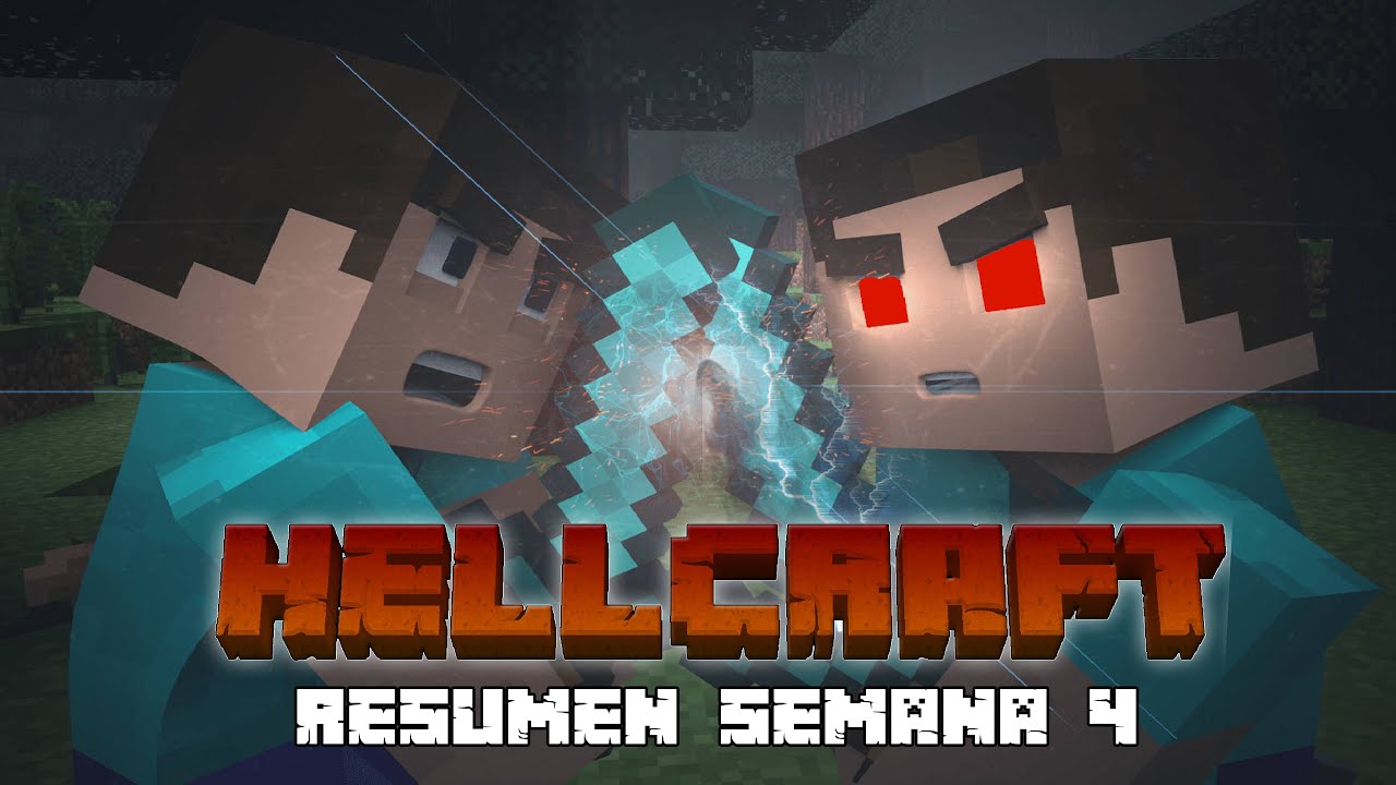 Me ENFRENTÉ a la VERSIÓN MALIGNA DE MI AMIGO en HARDCORE | Resumen SEMANA 4 [HELLCRAFT ...