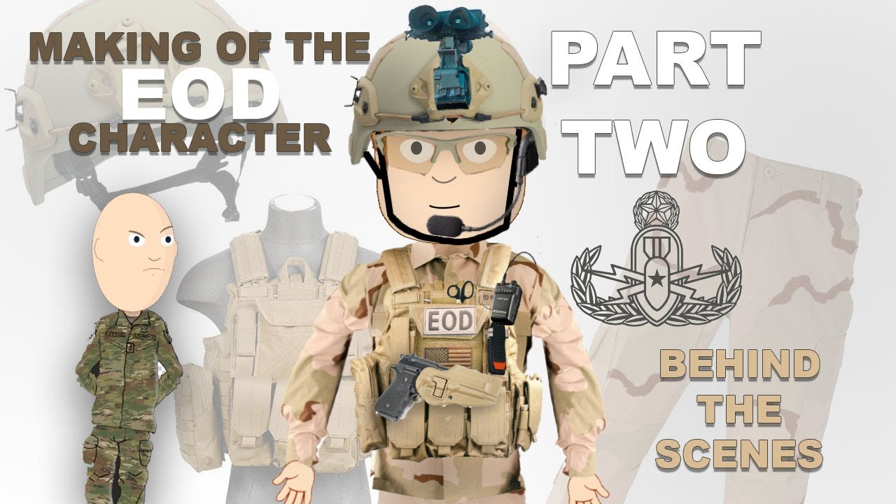 Navy EOD animated character tutorial! Part 2 - YouTube