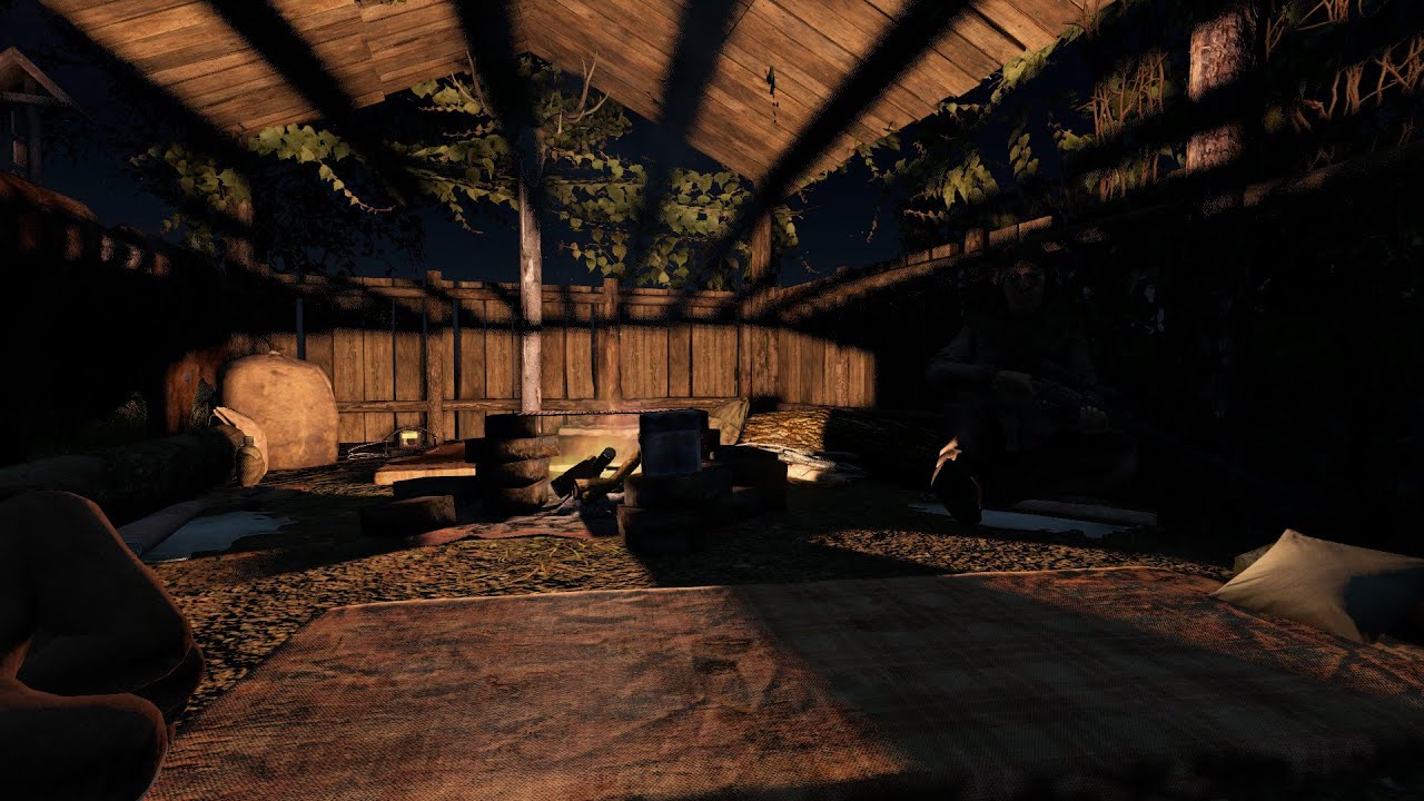 DayZ mapping of Klen (Hunting trade zone) Night - YouTube