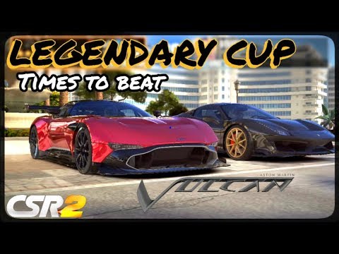 CSR Racing 2 - Vulcan Legendary Golden Cup - Times to beat (All 30 ...