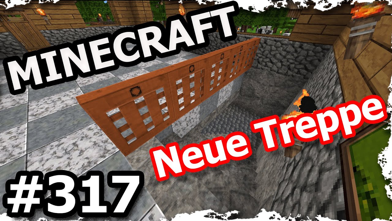 Minecraft #317 (Neue Treppe) #Deutsch #German - YouTube