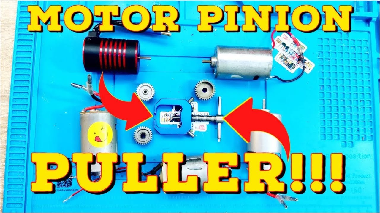 RC Motor Gear Puller or Pinion Extractor for RC Car Motor! - YouTube