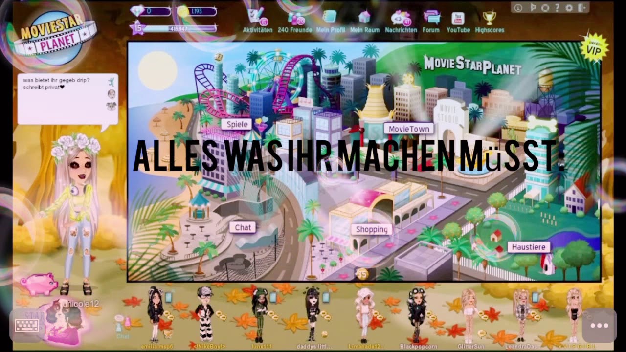 Verlosung Drip Top ️/msp:unicole12 - YouTube