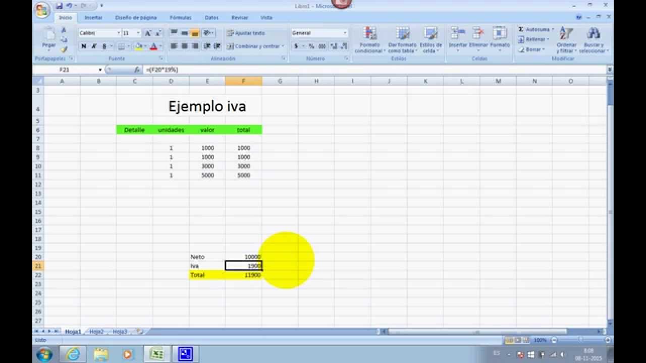 Calcular el iva en 1 minuto - YouTube