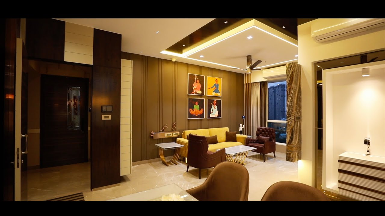 2BHK Flat Interior | Avighna IX | Lower Parel, Mumbai | Samarth Design ...