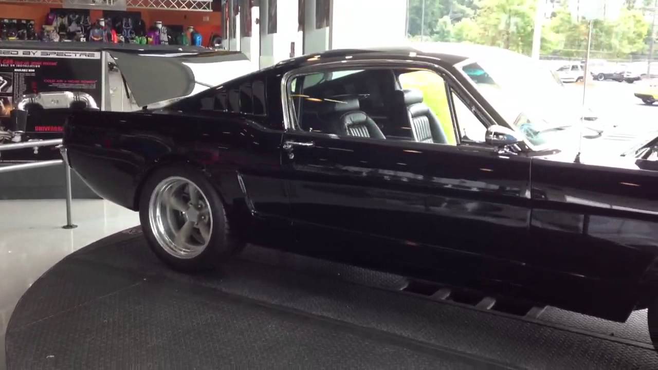 1966 Mustang inside Summit Racing - YouTube