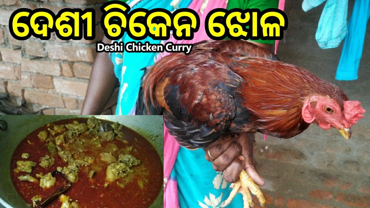 ଦେଶୀ ଚିକେନ ଝୋଳ 😍 !! Easy & Quick Traditional Deshi Chicken Curry ...