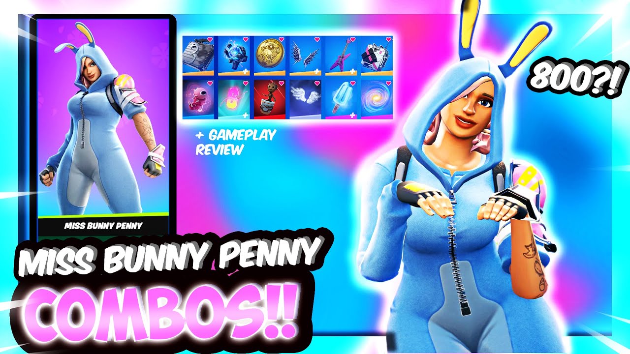 *NEW* MISS BUNNY PENNY SKIN!! | Best Combos | Gameplay | Before You Buy ...