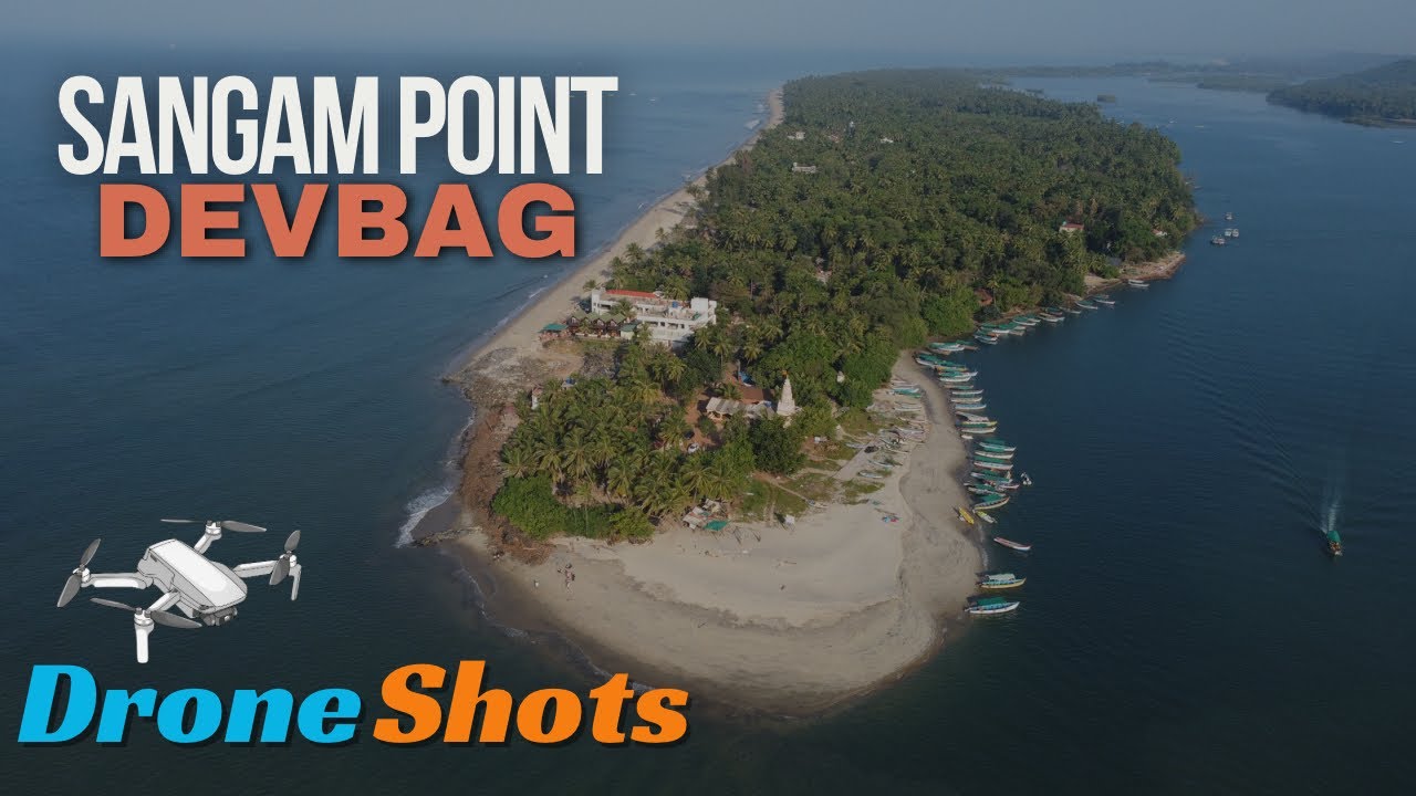 Sangam Point - Devbag Beach | Malvan Tour | Dji Mini 2 - Drone Shots ...