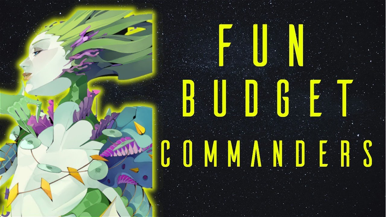 Fun Budget Commanders - YouTube
