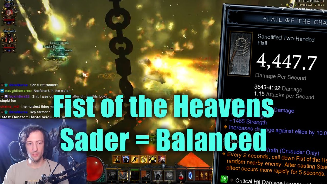 Fist of the Heavens Sader = Balanced - YouTube
