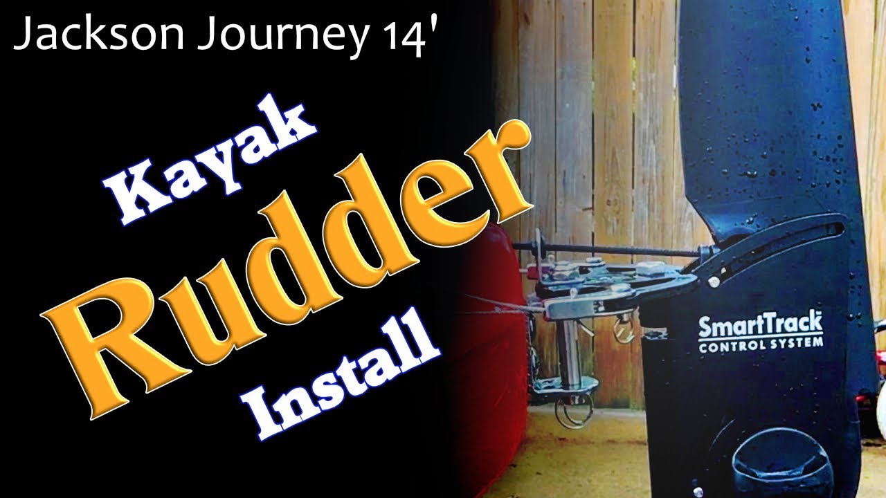 Kayak Rudder Install - YouTube