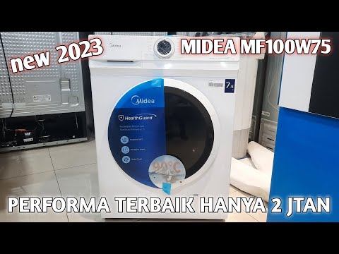 Mesin Cuci Midea MF100W75: Ulasan Lengkap & Performa Terbaik 2023!