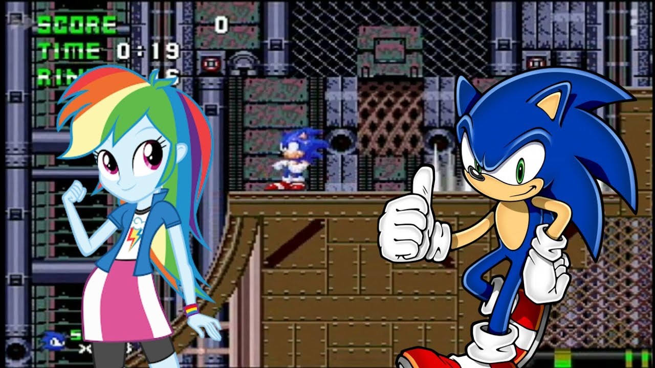 Sonic 2 Master Edition 3 - Metropolis Zone Act 1 (Sonic) Test Run - YouTube