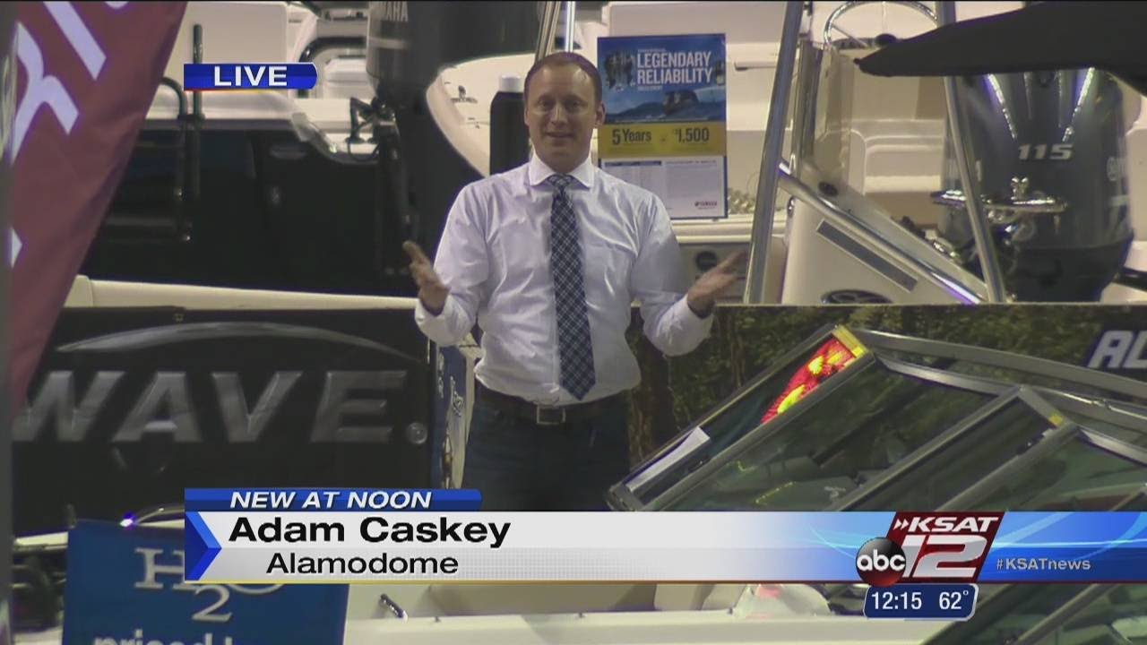 Watch: Adam Caskey live at SA Boat & Travel Trailer show - YouTube