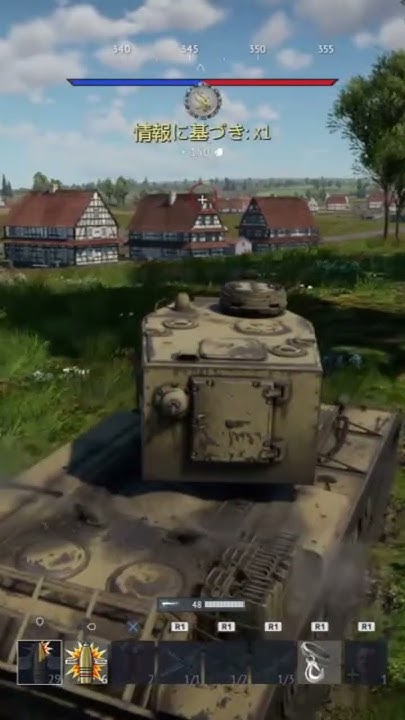 ドイツ RankIII 重戦車 (DE)KV-II 754rで先制撃破！獲得「WarThunder」 - YouTube