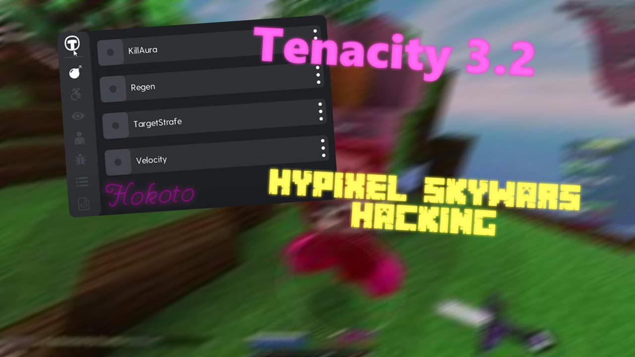 Tenacity 3.2 with my last alt (Hypixel Hacking) - YouTube