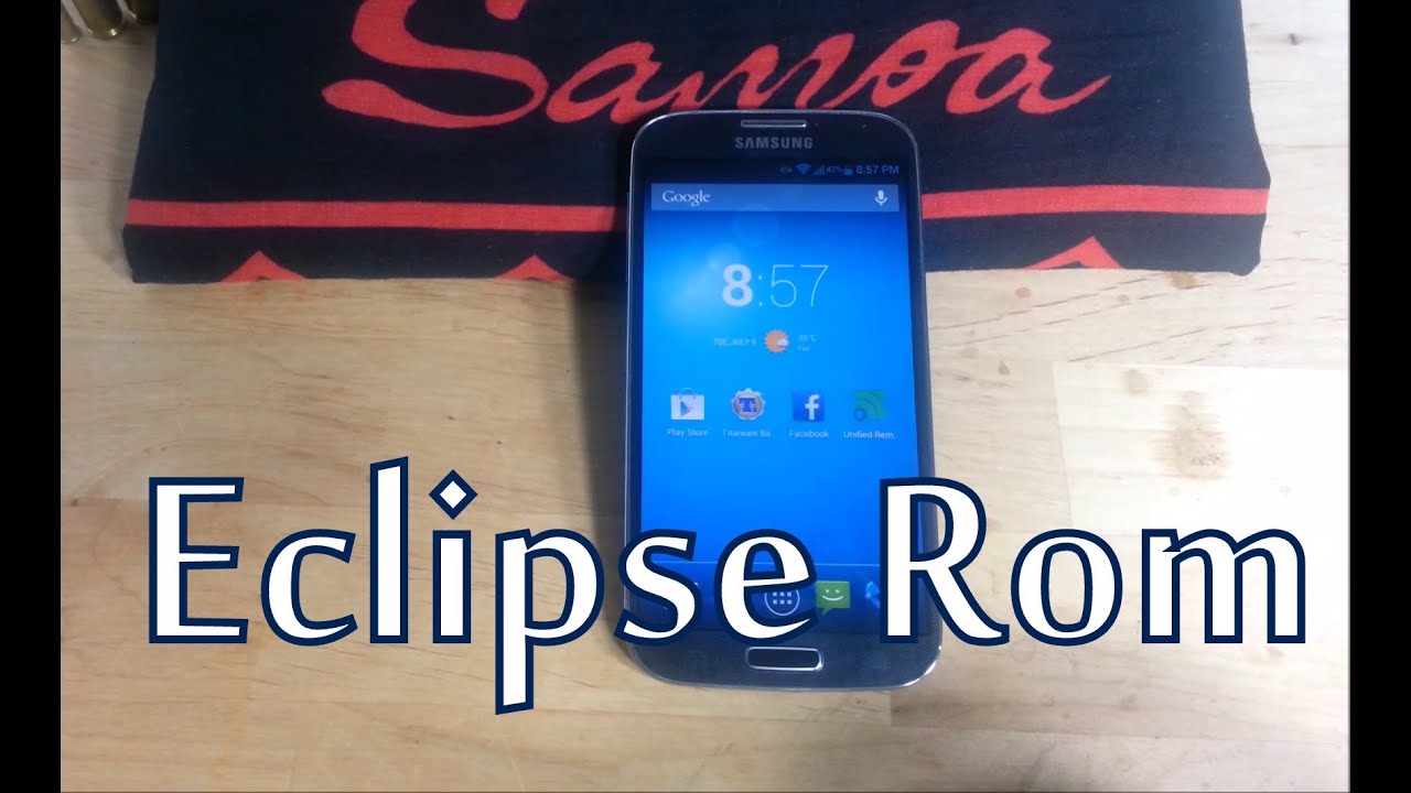 Eclipse Rom TW edition - Verizon Samsung Galaxy S4 - YouTube