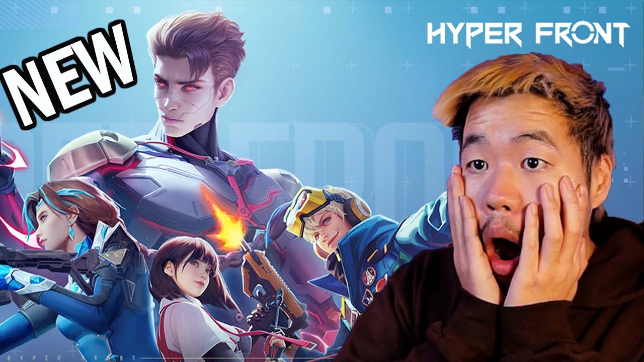 Trying Out The NEW Hero-Based FPS Game - Hyper Front - YouTube
