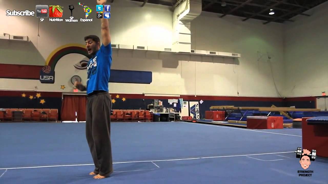 BACK FLIP! How to back flip PART 1 of 3! - YouTube