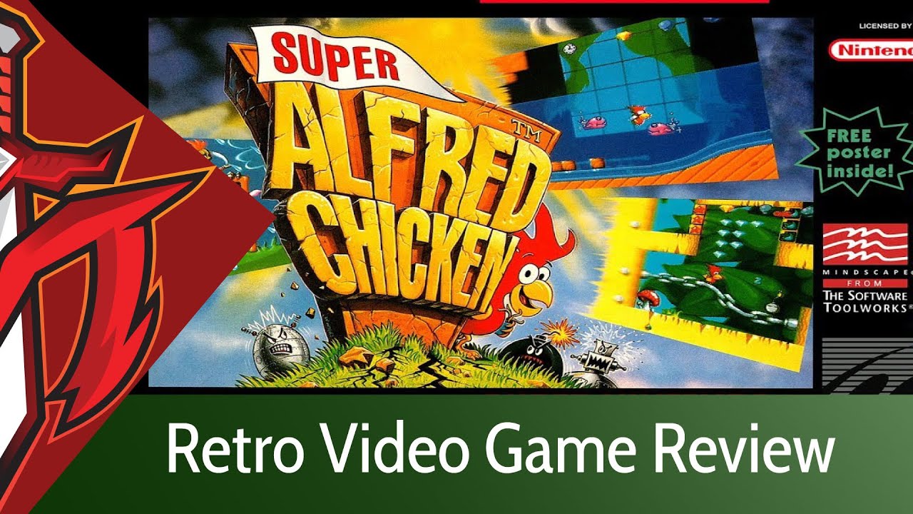 Retro Video Game Review - Super Alfred Chicken (SNES) - YouTube