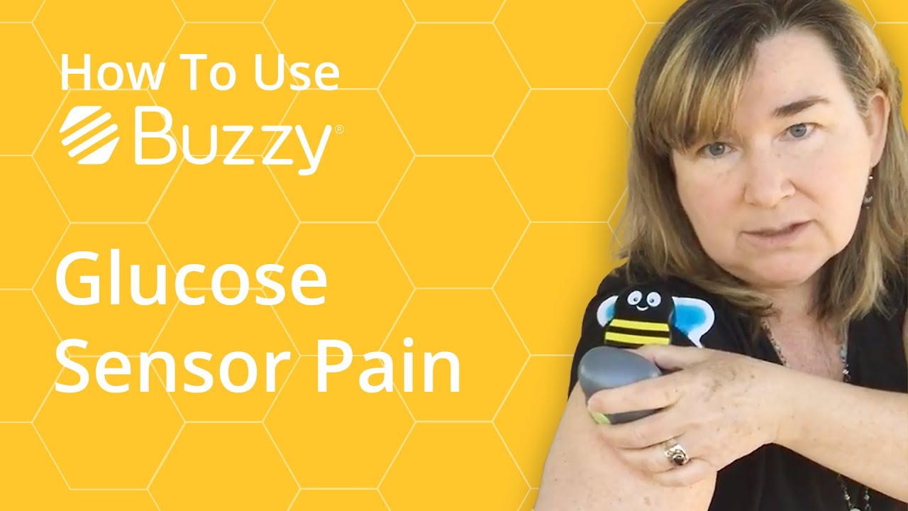 Using Buzzy with Glucose Sensor in the Arm - YouTube