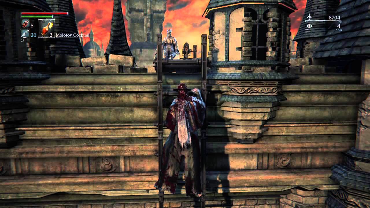 Bloodborne Tower Hunter Easy Kill - YouTube
