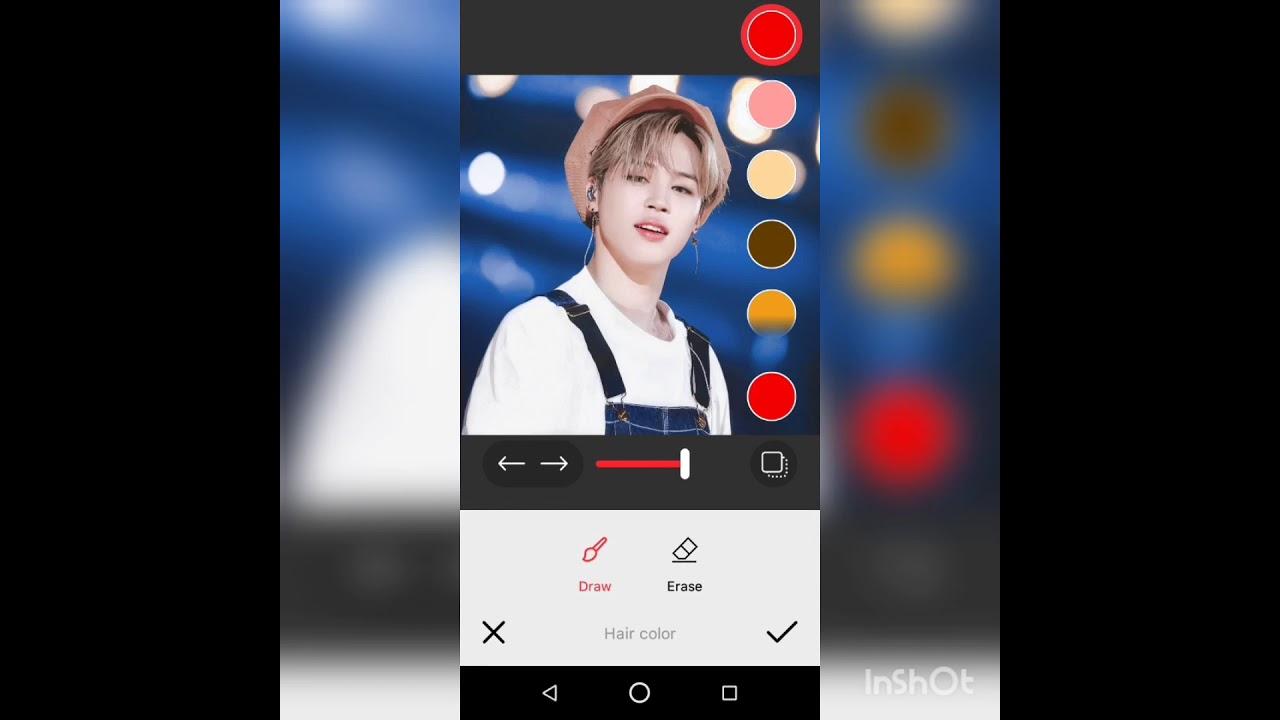 Jimin con el pelo azul (BTS) - YouTube